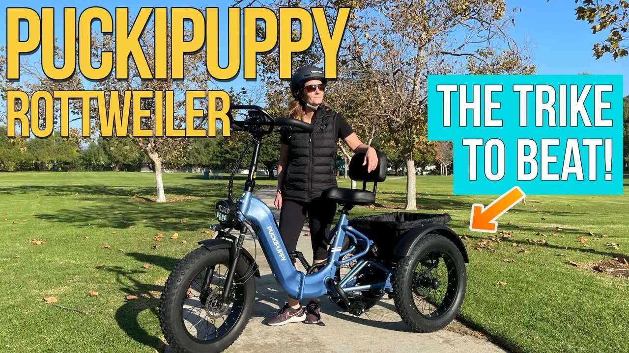 Puckipuppy Rottweiler Review: Why Everyone Wants This E-Trike! - Electric Bike Reviews and News